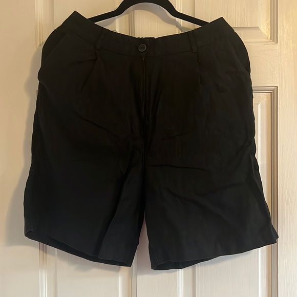 Amazon The Drop | Shorts | Linen Black Shorts | Poshmark